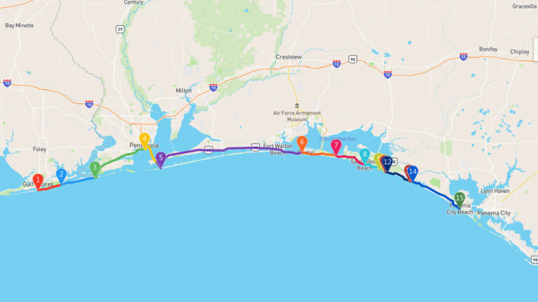 Ultimate Gulf Coast Beach Road Trip: Alabama to Florida | Geovea
